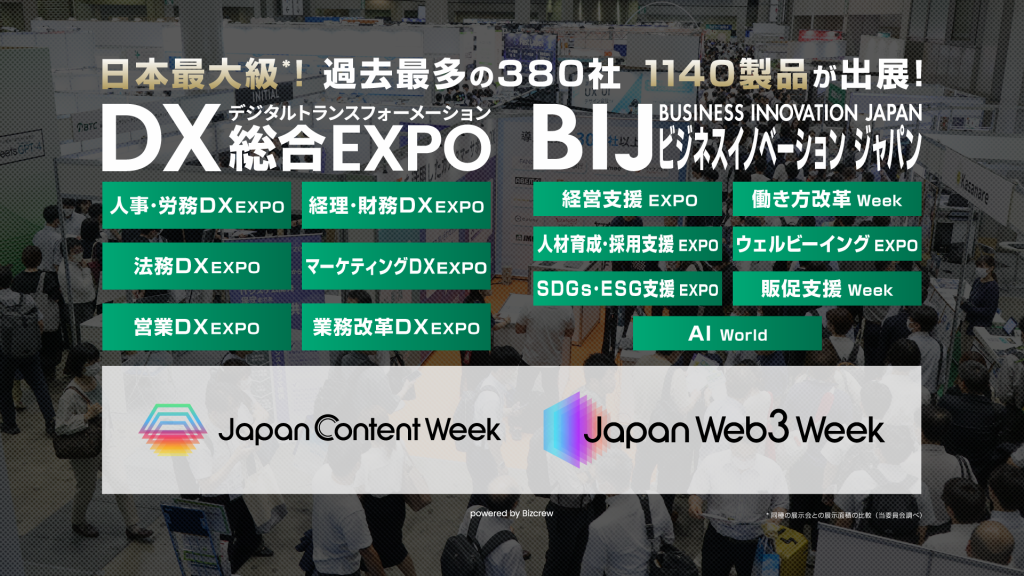 東京ビックサイト-営業DX-EXPO-に出展いたします！ TAKUWIL